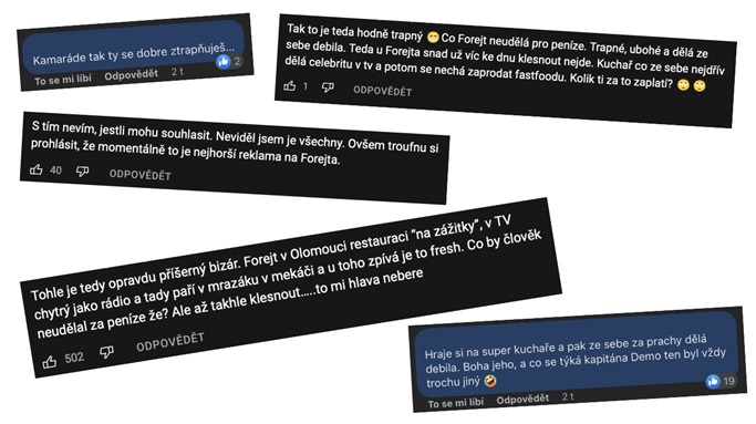 Forejt vs Morejt: Kdo na internetu schytal větší hejt? : Marketing journal